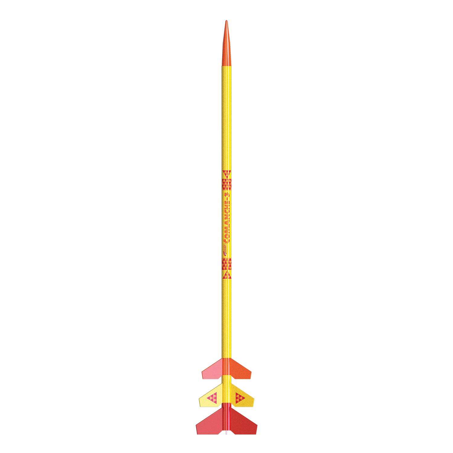 Estes Industries Comanche-3 Model Rocket Orange/Yellow - Ace Hardware