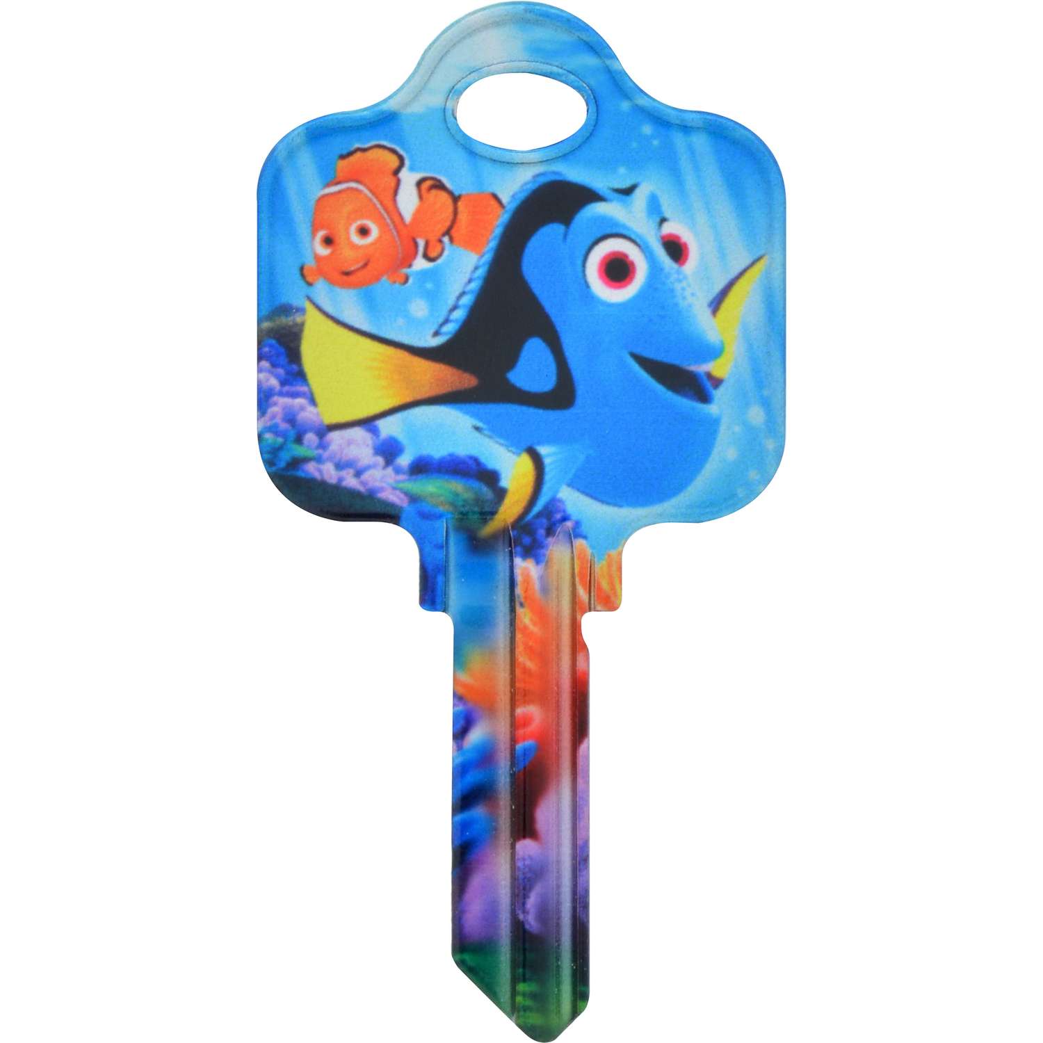 Hillman Disney Dory House/Padlock Universal Key Blank Double - Ace Hardware