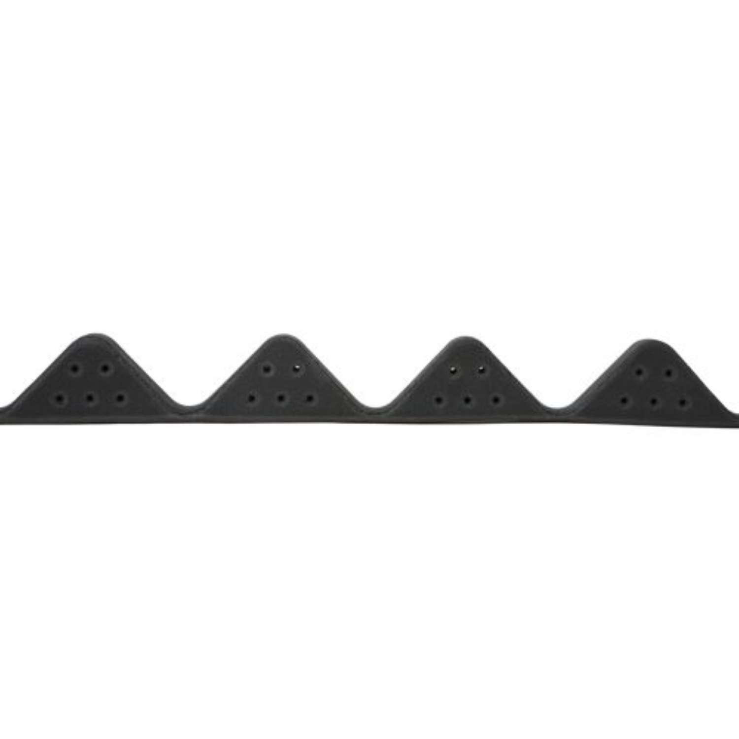 Ondura Premium 1 in. W X 44 in. L Foam Horizontal Closure Strips Black ...