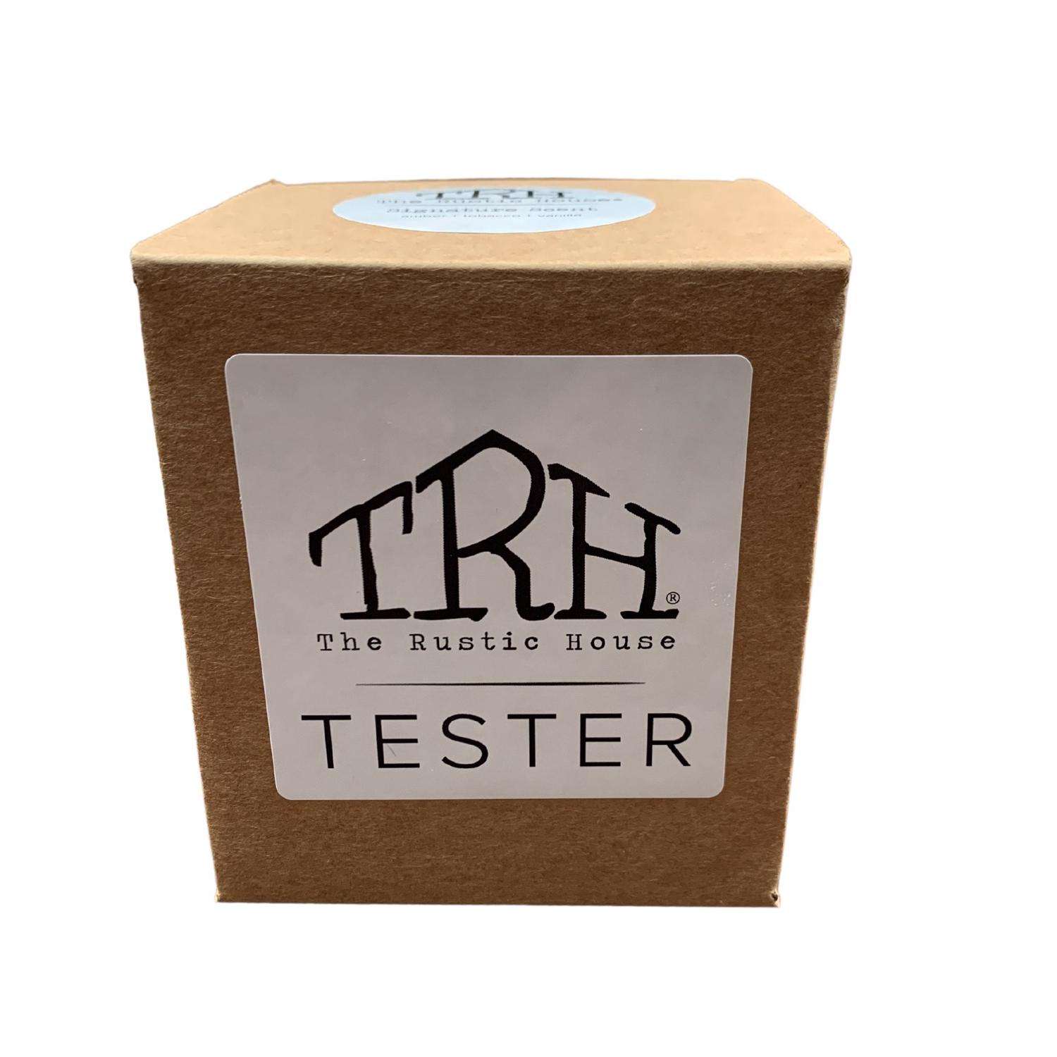 The Rustic House White Cinnamon/Clove/Nutmeg Scent Tester Candle 8 oz ...