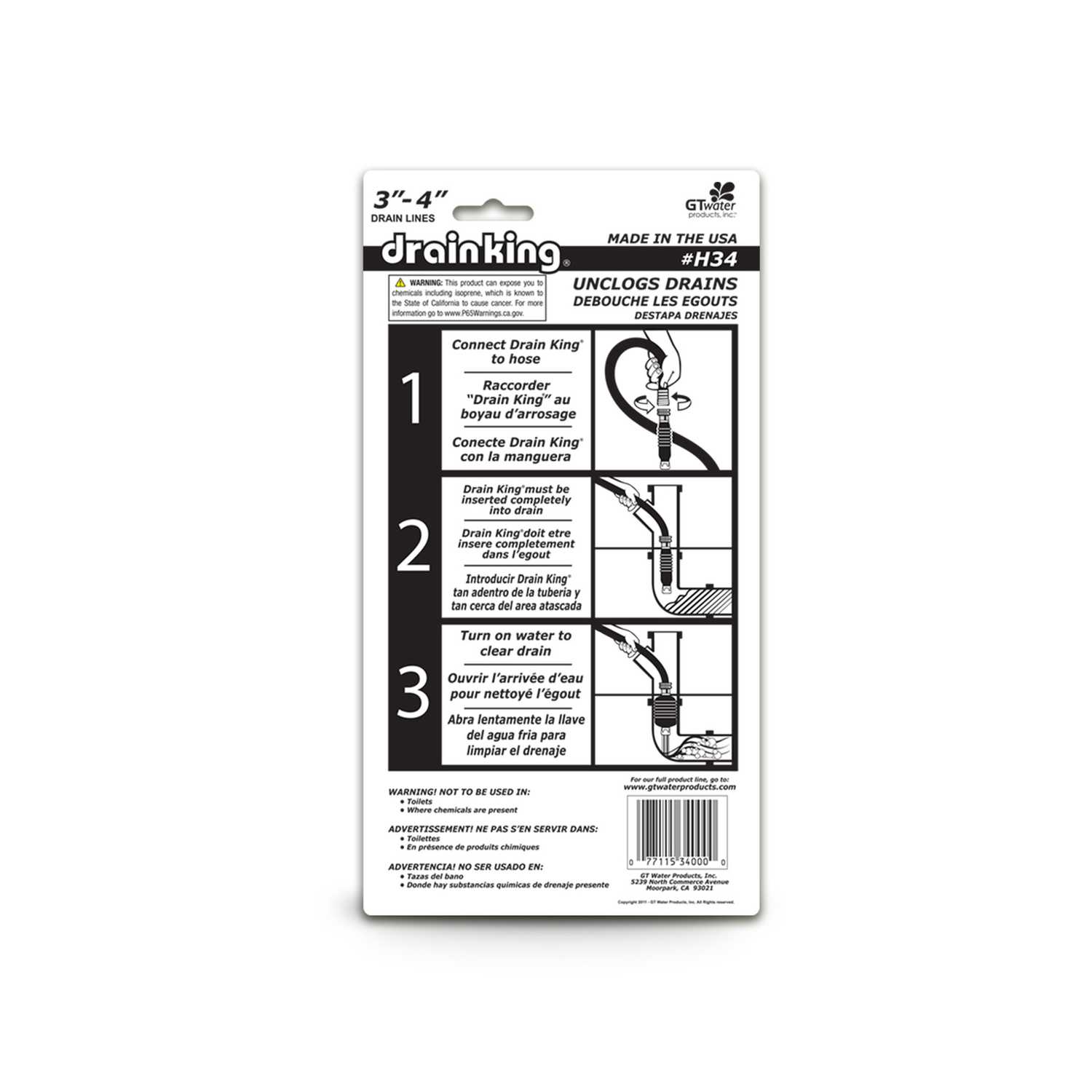 Drain King Drain Unclogger - Ace Hardware