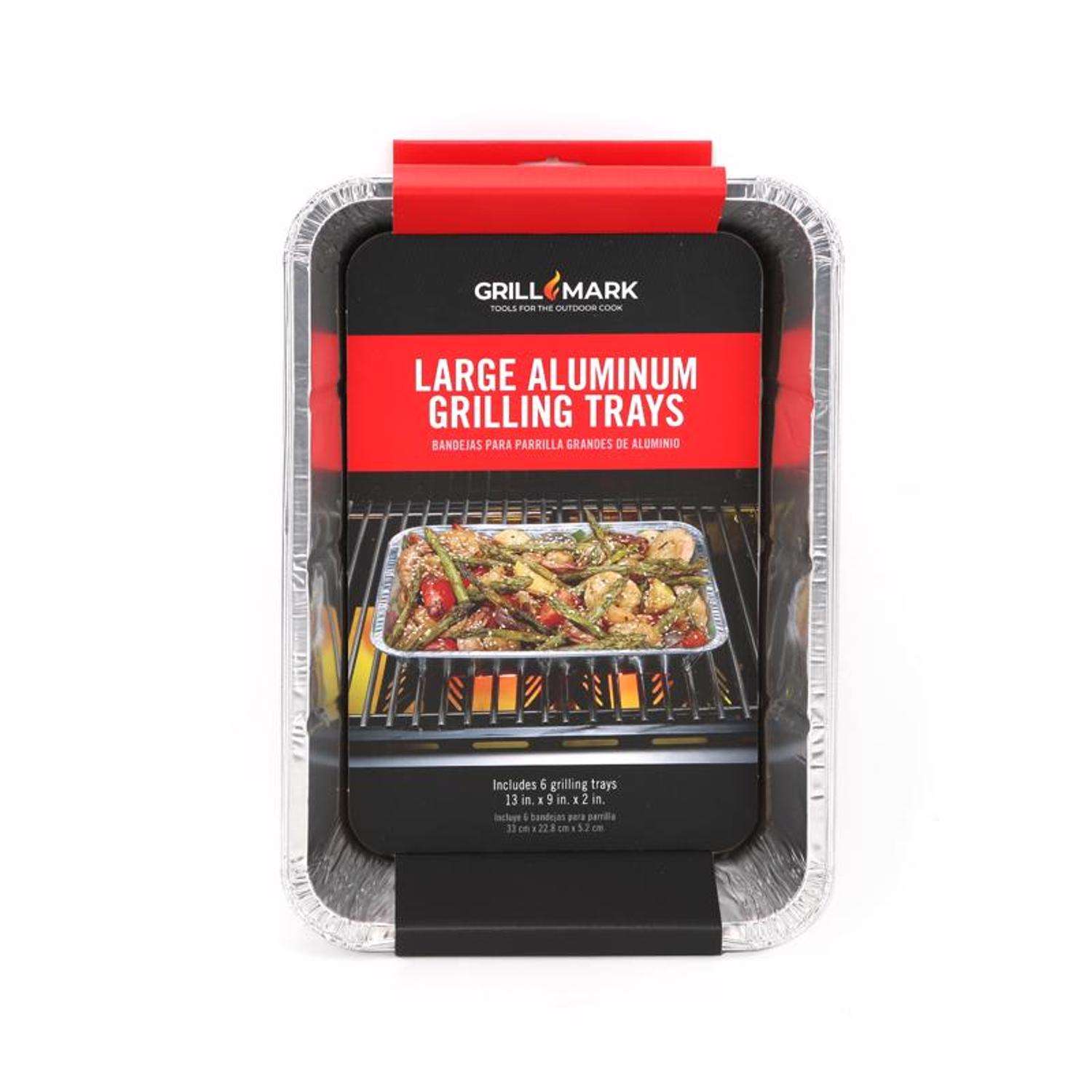 Grill Mark Aluminum Grilling Pan 6 pk - Ace Hardware