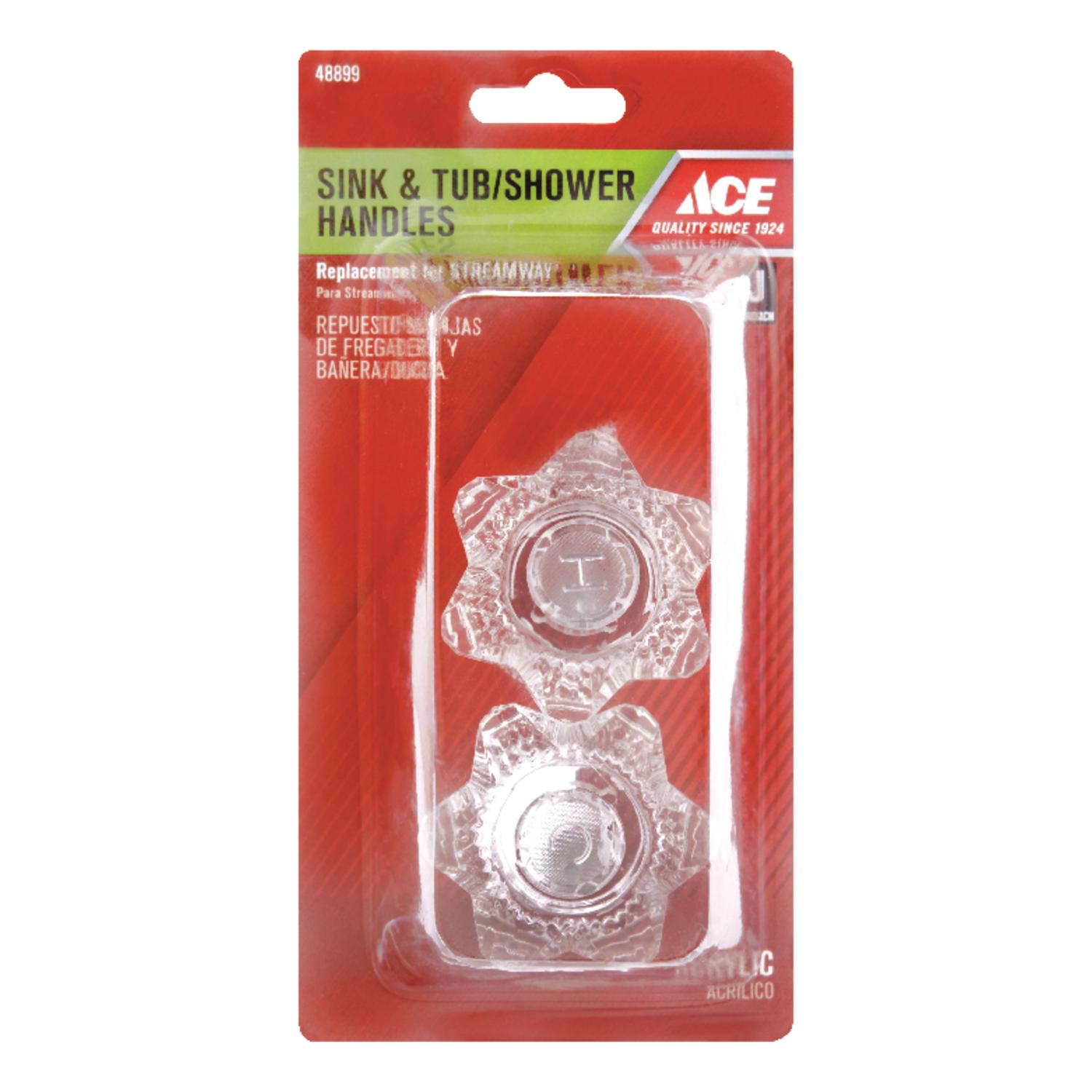 Ace Clear Sink and Tub and Shower Faucet Handles - Ace Hardware