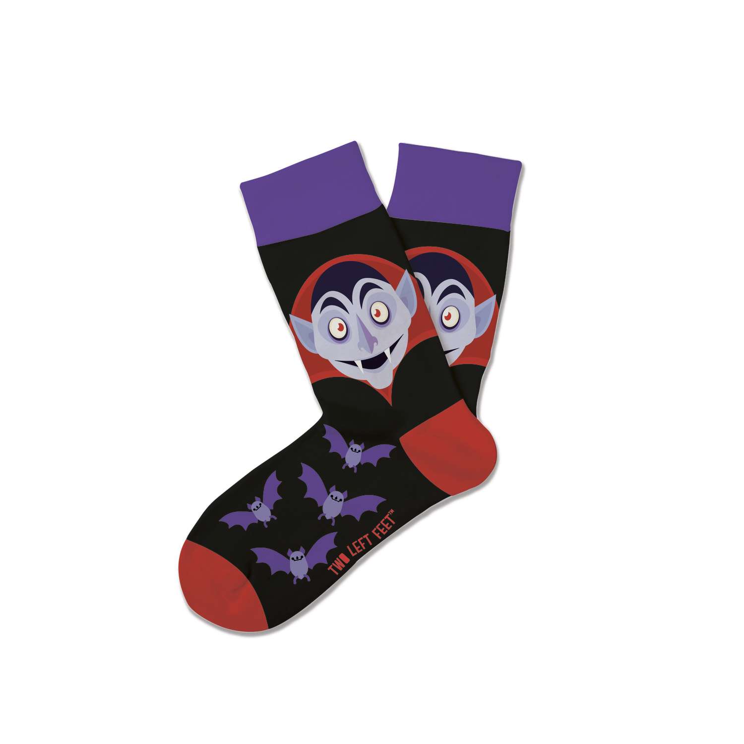 Two Left Feet Kid's M/L Novelty Socks Multicolored - Ace Hardware