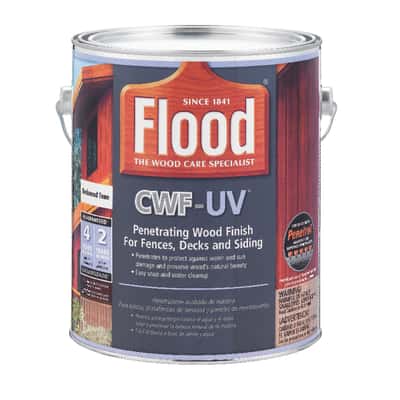 Flood CWF-UV Matte Redwood Water-Based Wood Finish 1 gal. - Ace Hardware