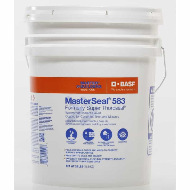 Thoro Super Thoroseal White Cement-Based Waterproof Coating 35 - Ace ...