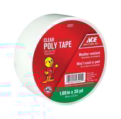 Ace 1.88 in. W X 36 yd L Clear Duct Tape - Ace Hardware