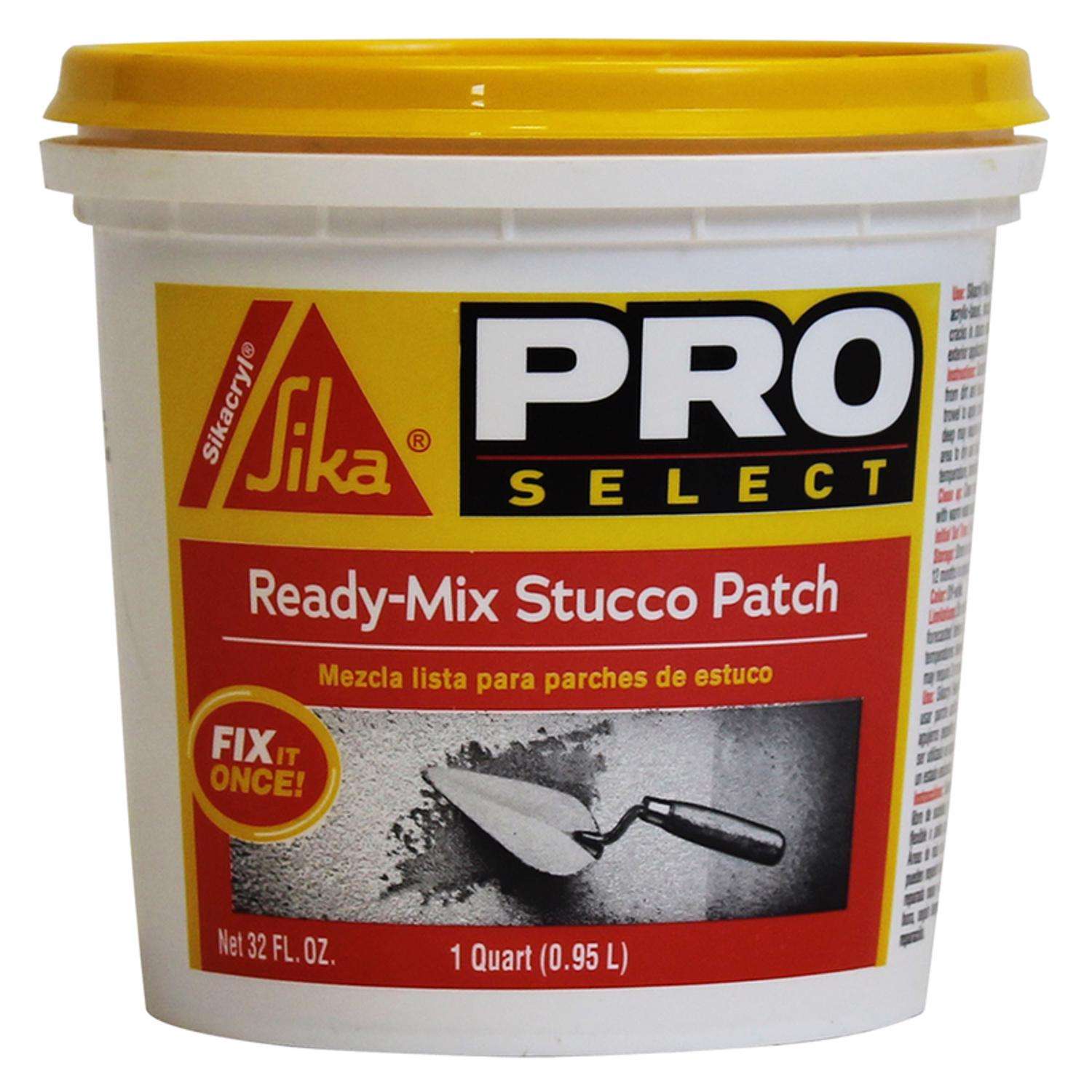 Sika Pro Select 1 qt Indoor and Outdoor Stucco Patch - Ace Hardware