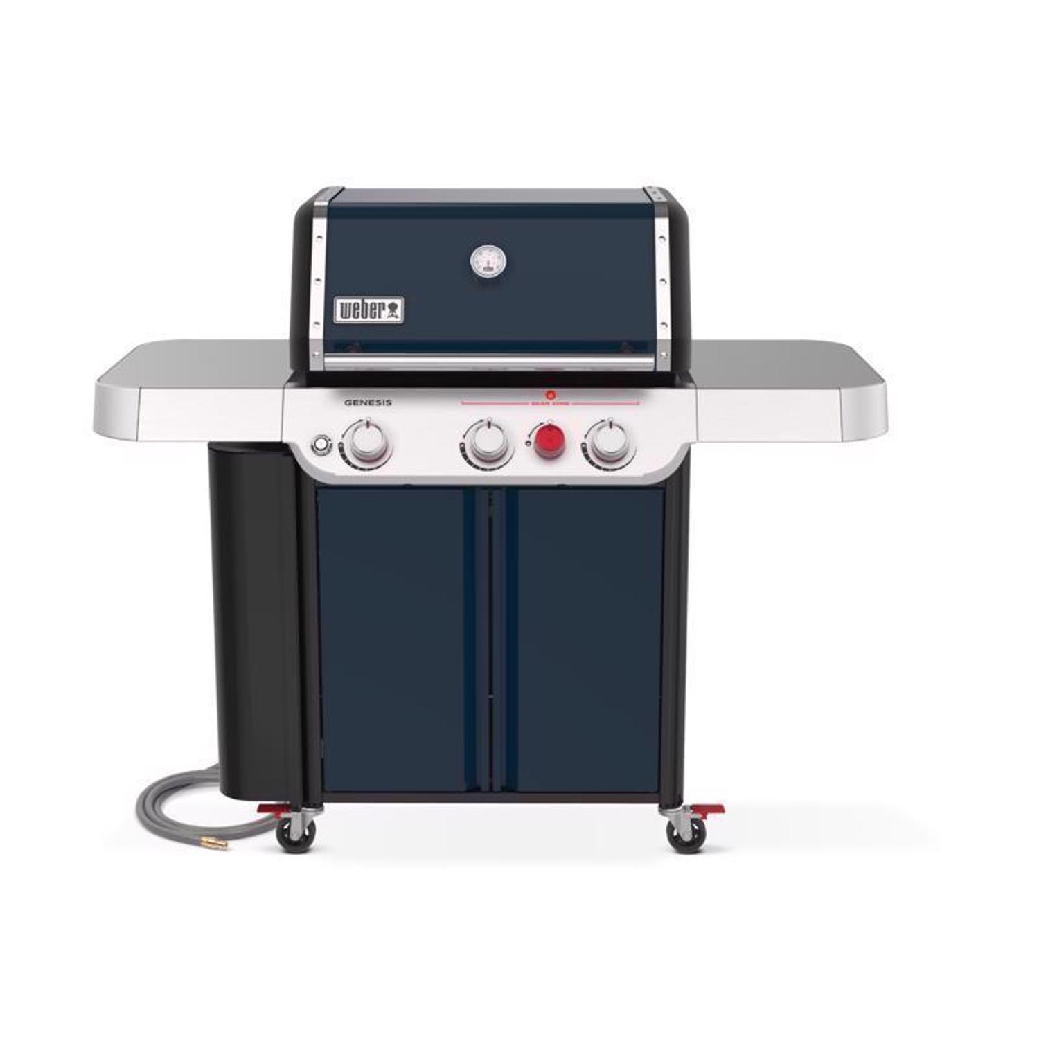 Weber Genesis SA-E-330 3 Burner Natural Gas Grill Indigo Mfr# 1500591 ...