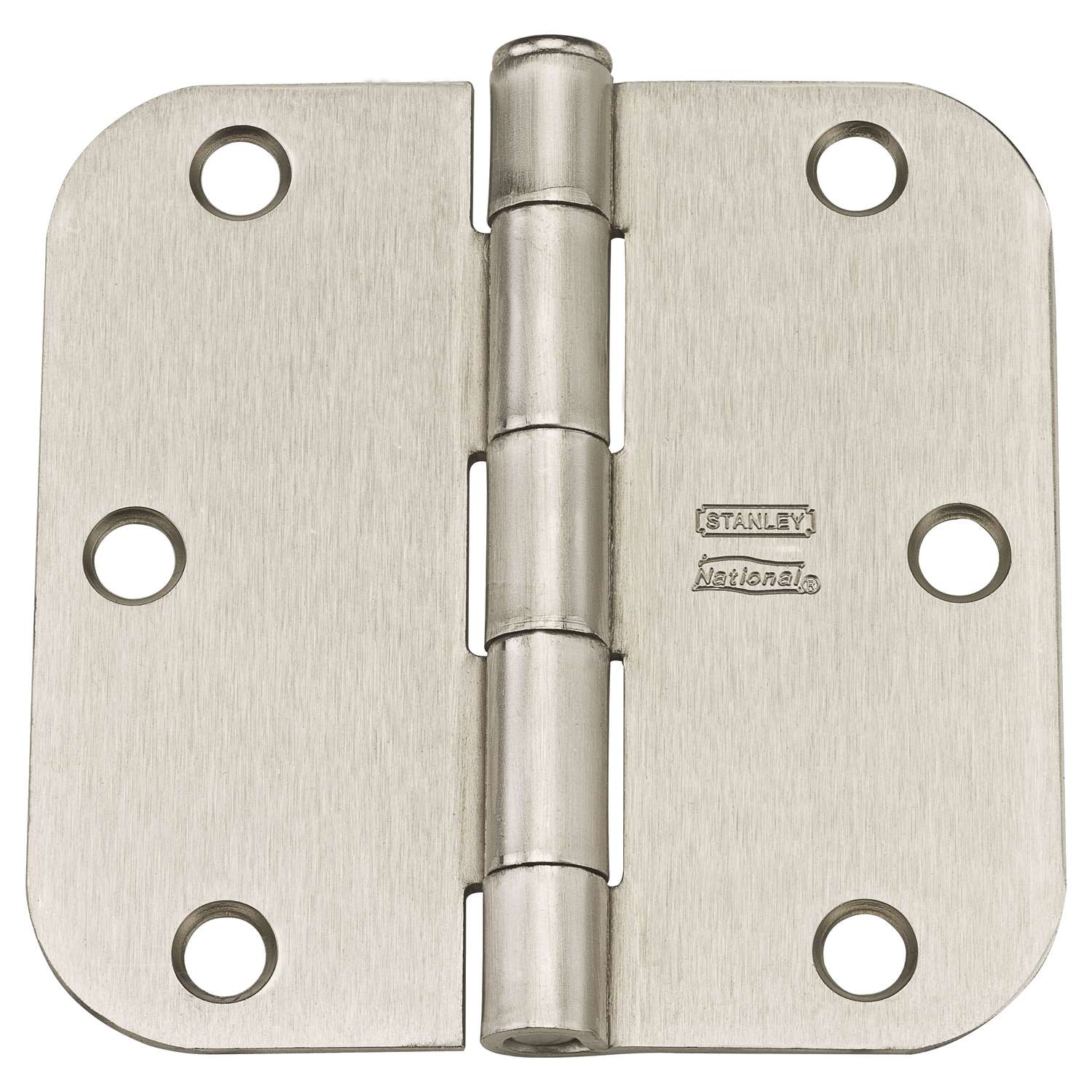 National Hardware 3-1/2 in. L Satin Nickel Door Hinge 12 pk - Ace Hardware