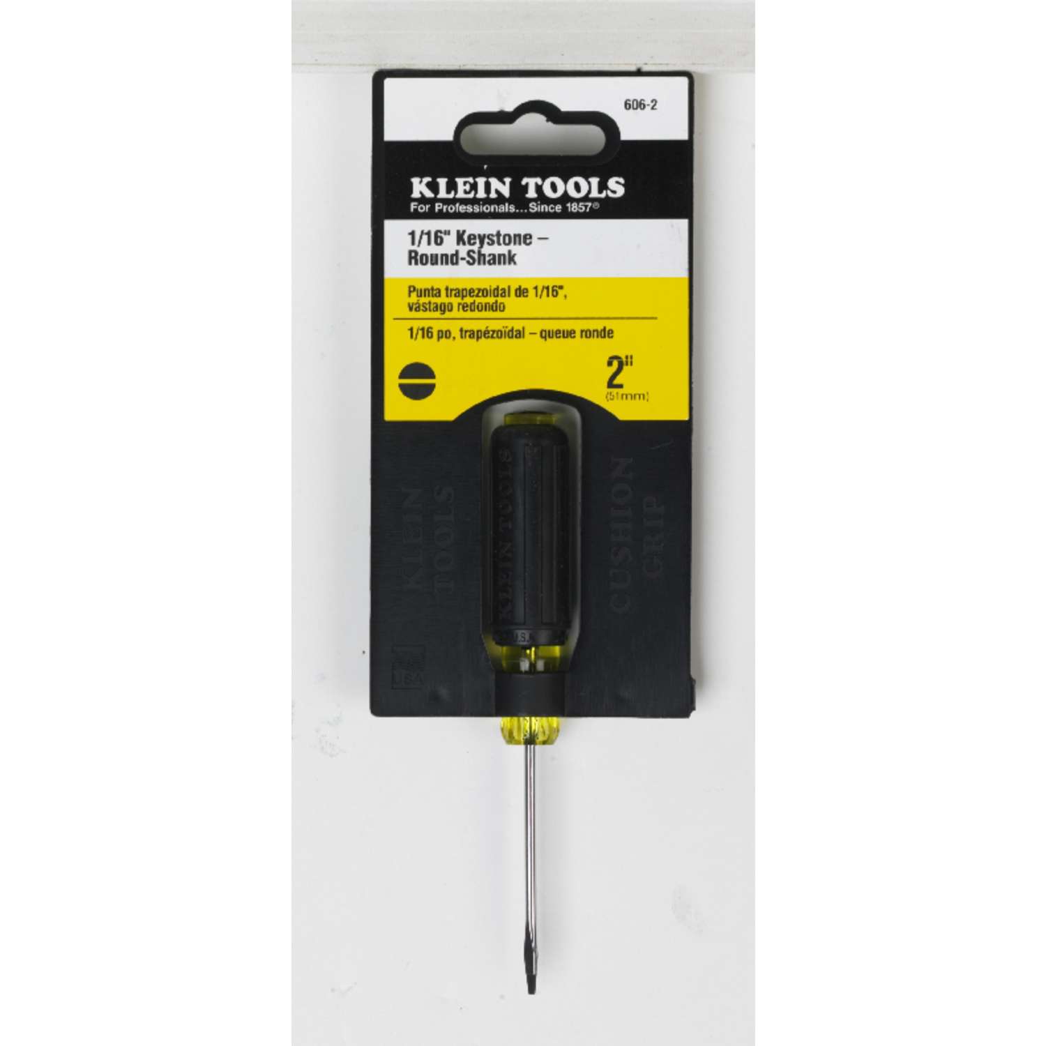 Klein Tools 1/16 in. X 2 in. L Slotted Mini Screwdriver 1 pc - Ace Hardware