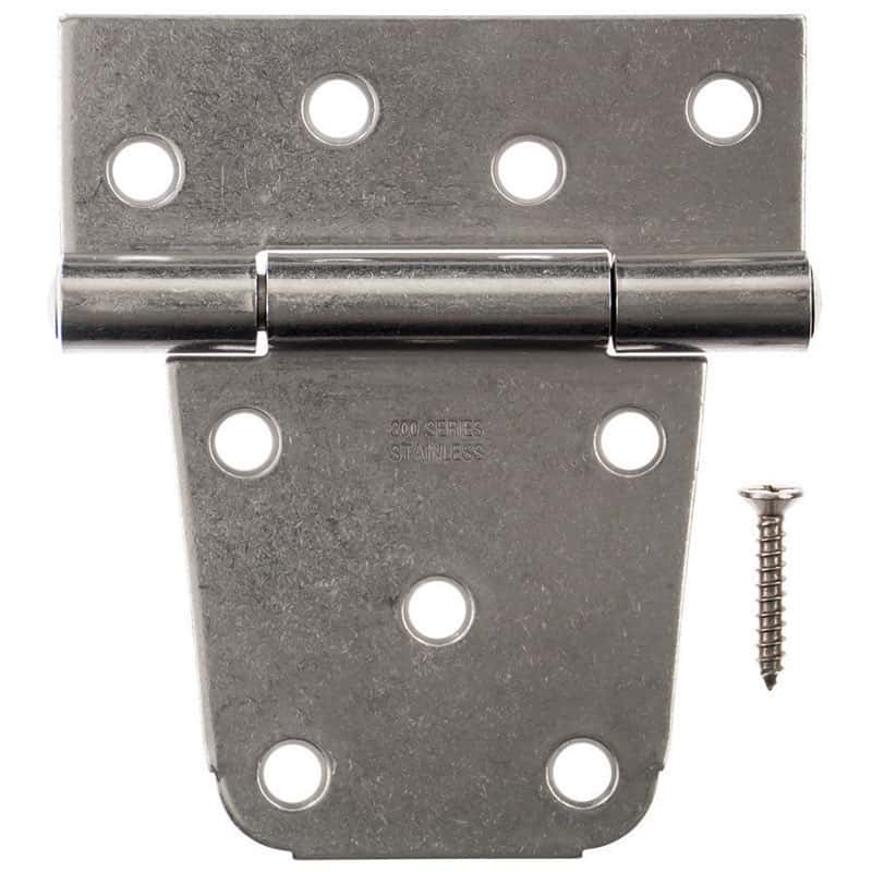Ace 3.5 in. L Stainless Steel Heavy Duty Gate Hinge 1 pk - Ace Hardware