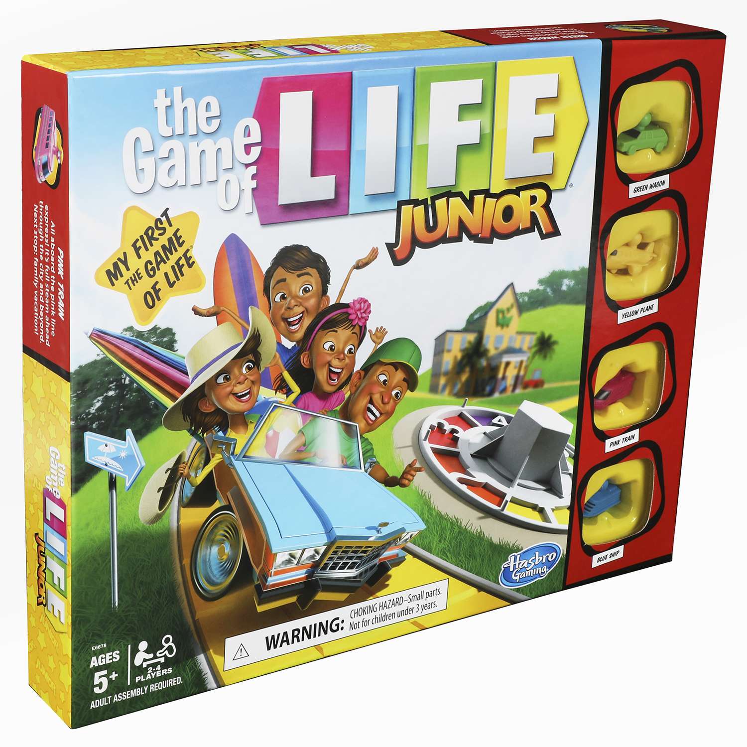 Hasbro The Game of Life Junior Board Game Multicolored - Ace Hardware