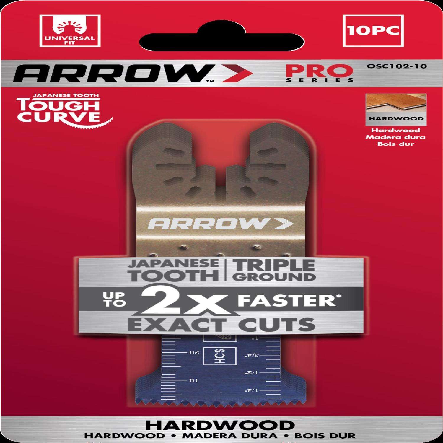 Arrow Pro 1-1/4 in. High Carbon Steel Tough Curve Semi-Circle ...