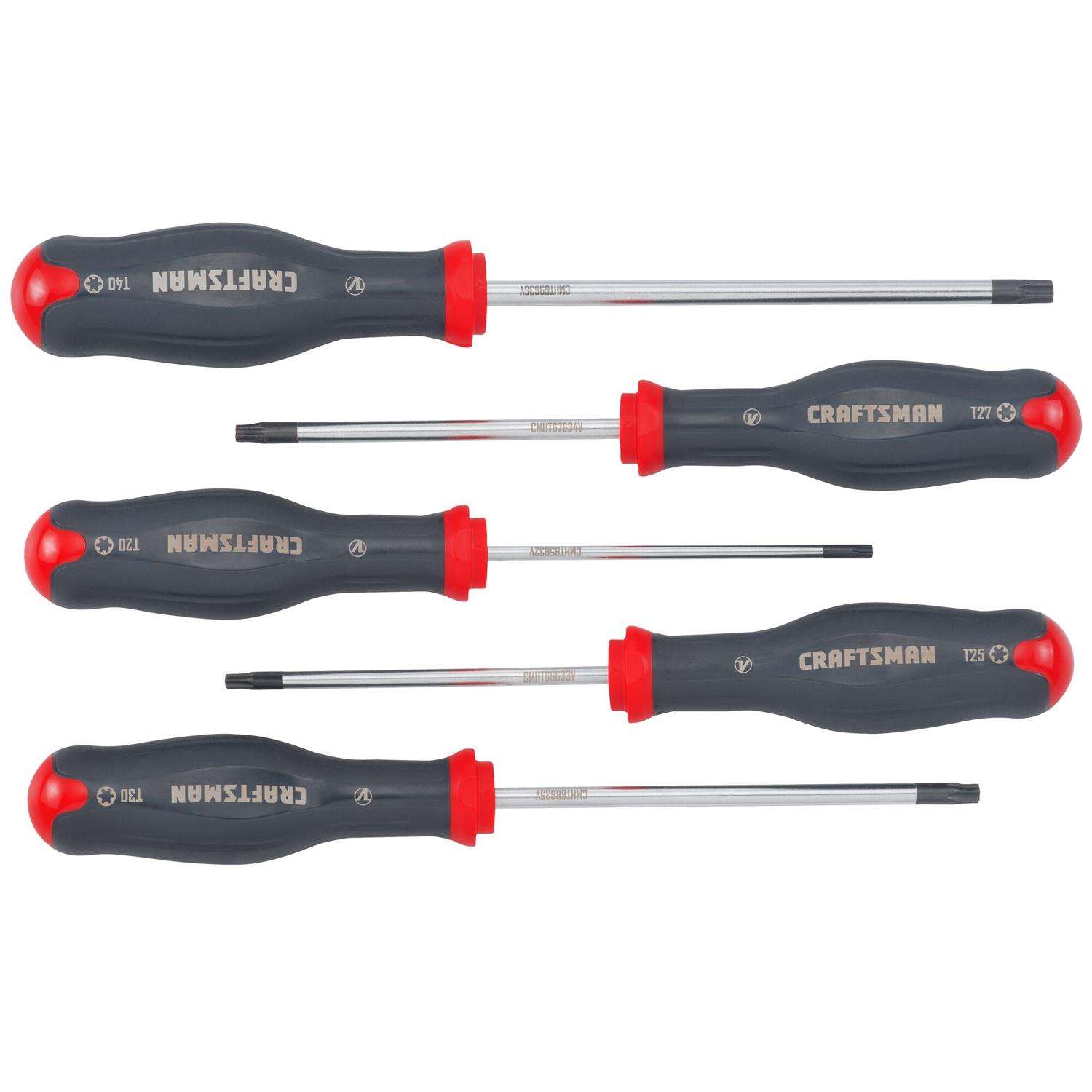 Craftsman V-Series Torx Screwdriver Set 5 pc - Ace Hardware