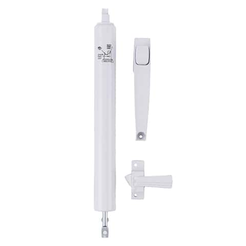 Ace White Aluminum/Steel Pneumatic Screen/Storm Door Closer - Ace Hardware