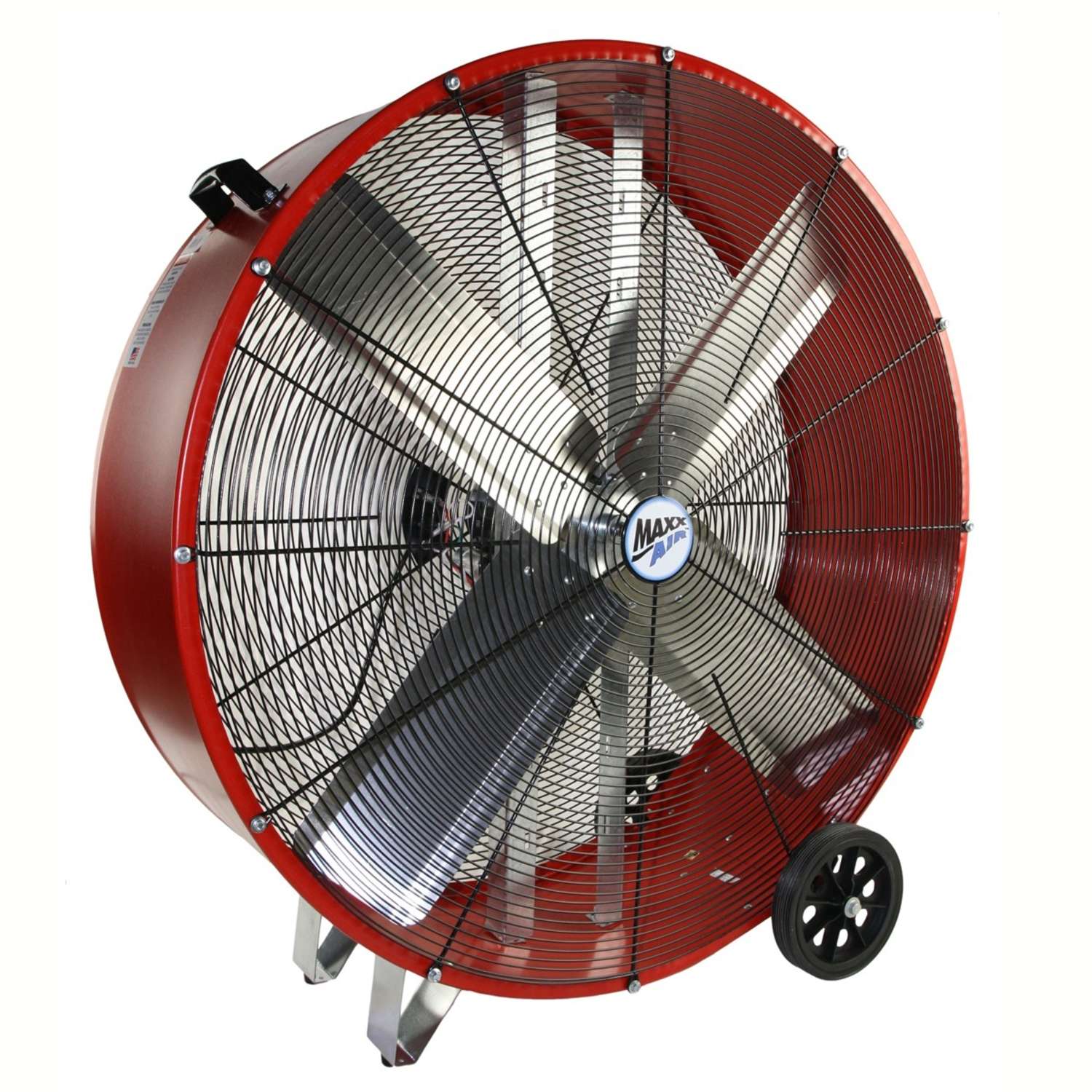 Maxx Air 39 in. H X 36 in. D 2 speed Barrel Fan Mfr# BF36DD RED - Ace ...