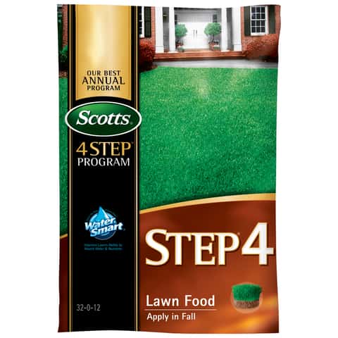 Scotts Step 4 Winterizer Lawn Fertilizer For All Grasses 15000 sq ft ...
