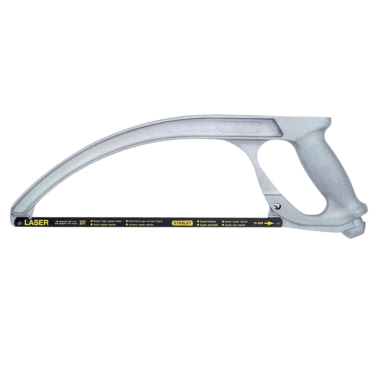Stanley 12 in. High Carbon Steel Adjustable Hacksaw Silver 1 pc - Ace ...