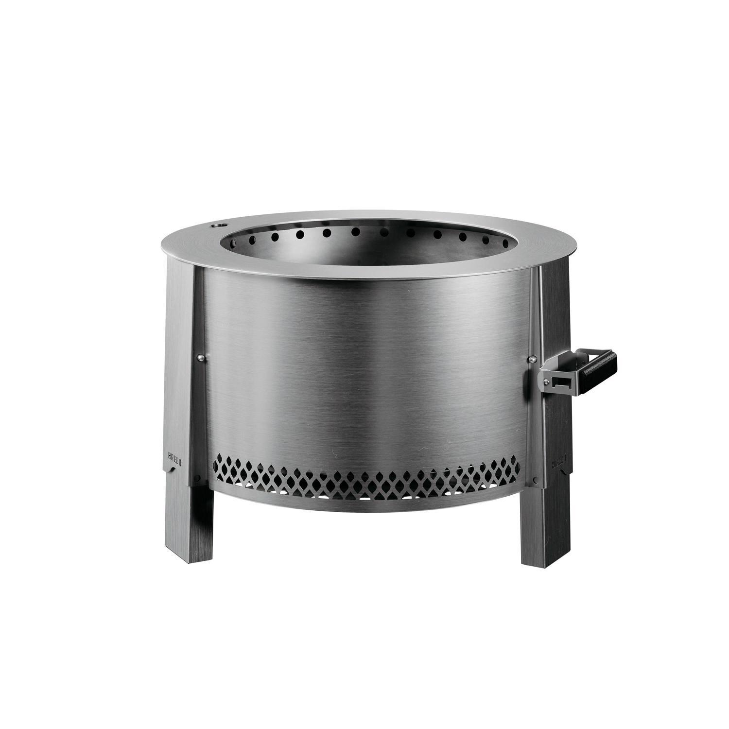 Breeo Y Series Smokeless Fire Pit 19 in. W Stainless Steel Outdoor ...