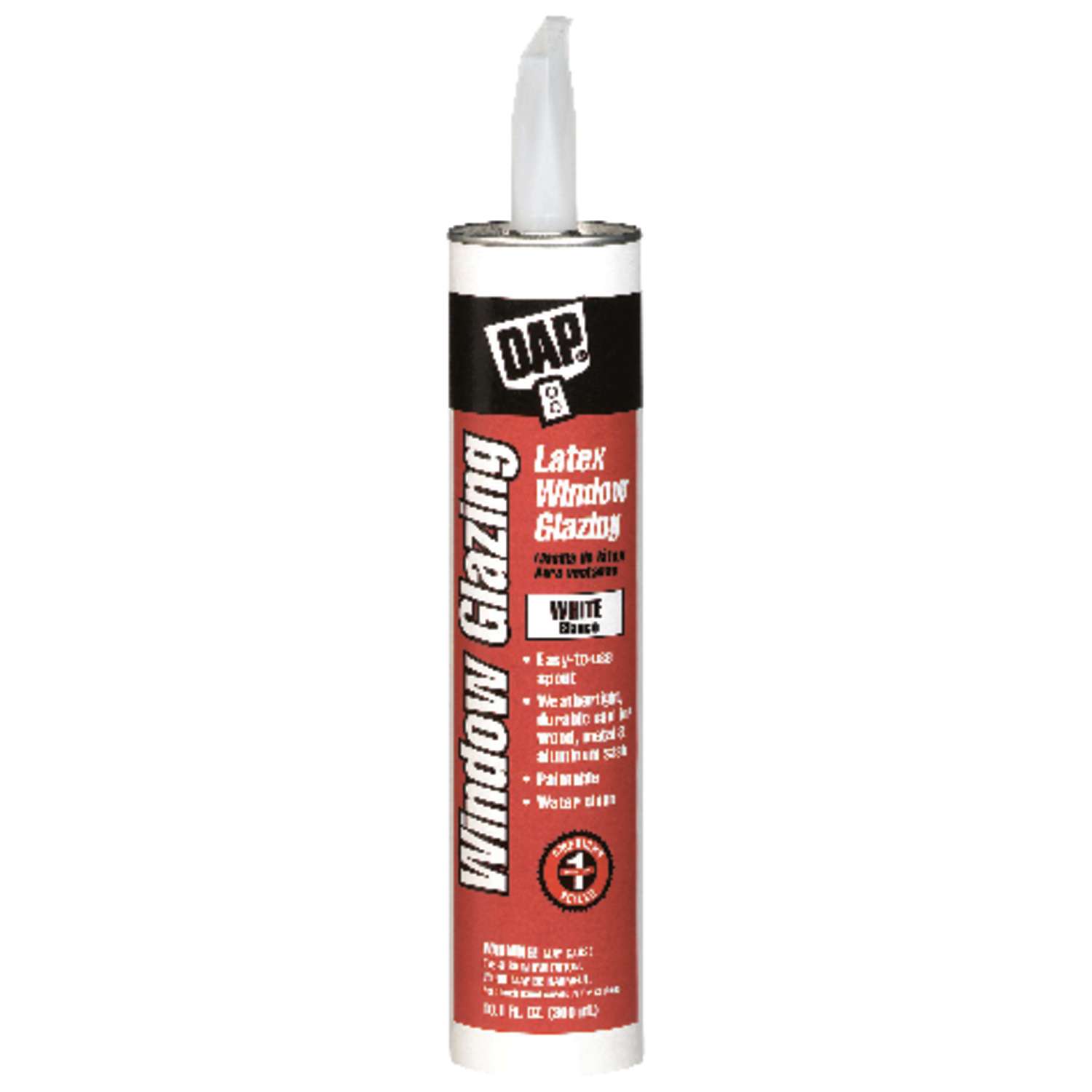 DAP White Latex Window Glazing 10.1 oz - Ace Hardware
