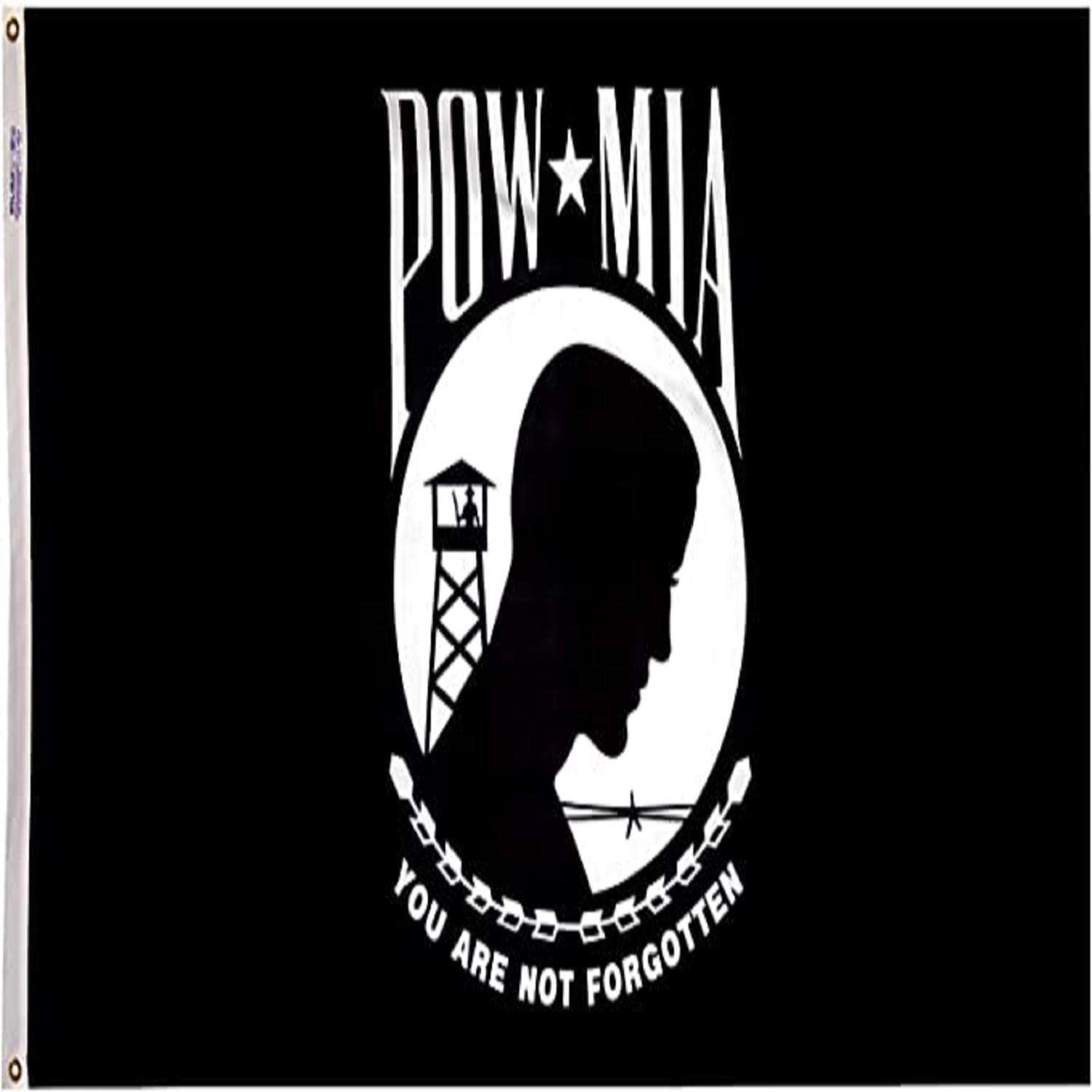Annin Flagmakers Pow Mia Flag 36 in. H X 5 ft. L - Ace Hardware