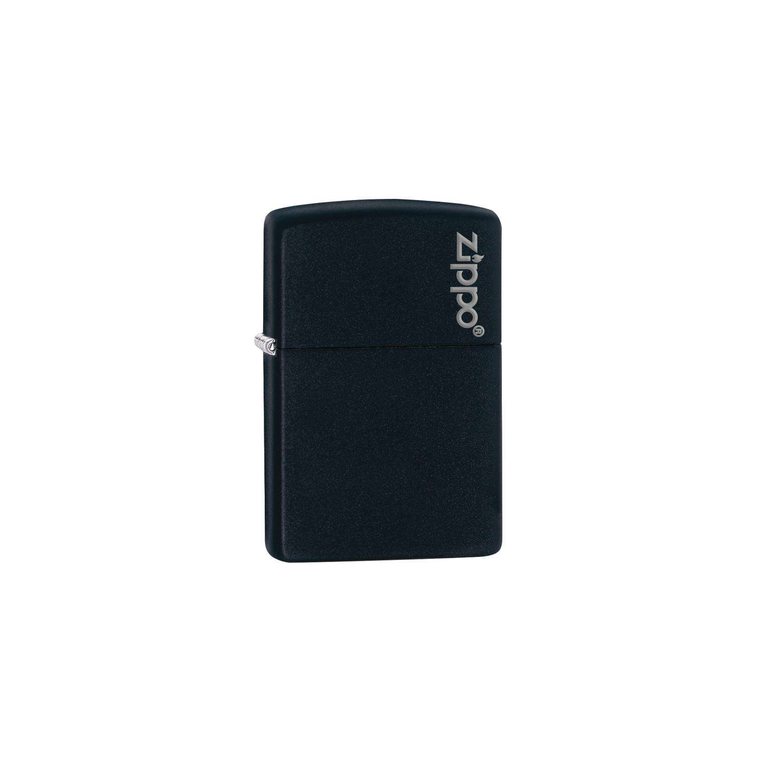 Zippo Black Classic Zippo Logo Lighter 1 pk - Ace Hardware