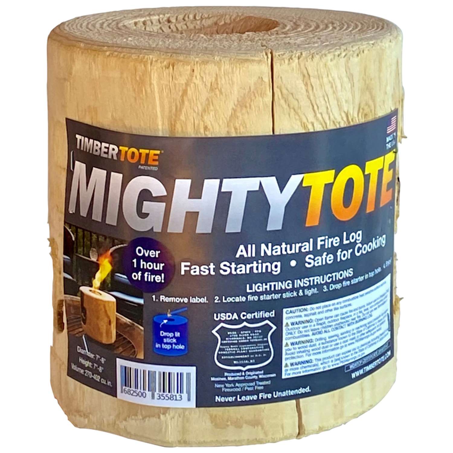 TimberTote MightyTote Firelogs 1 pk - Ace Hardware