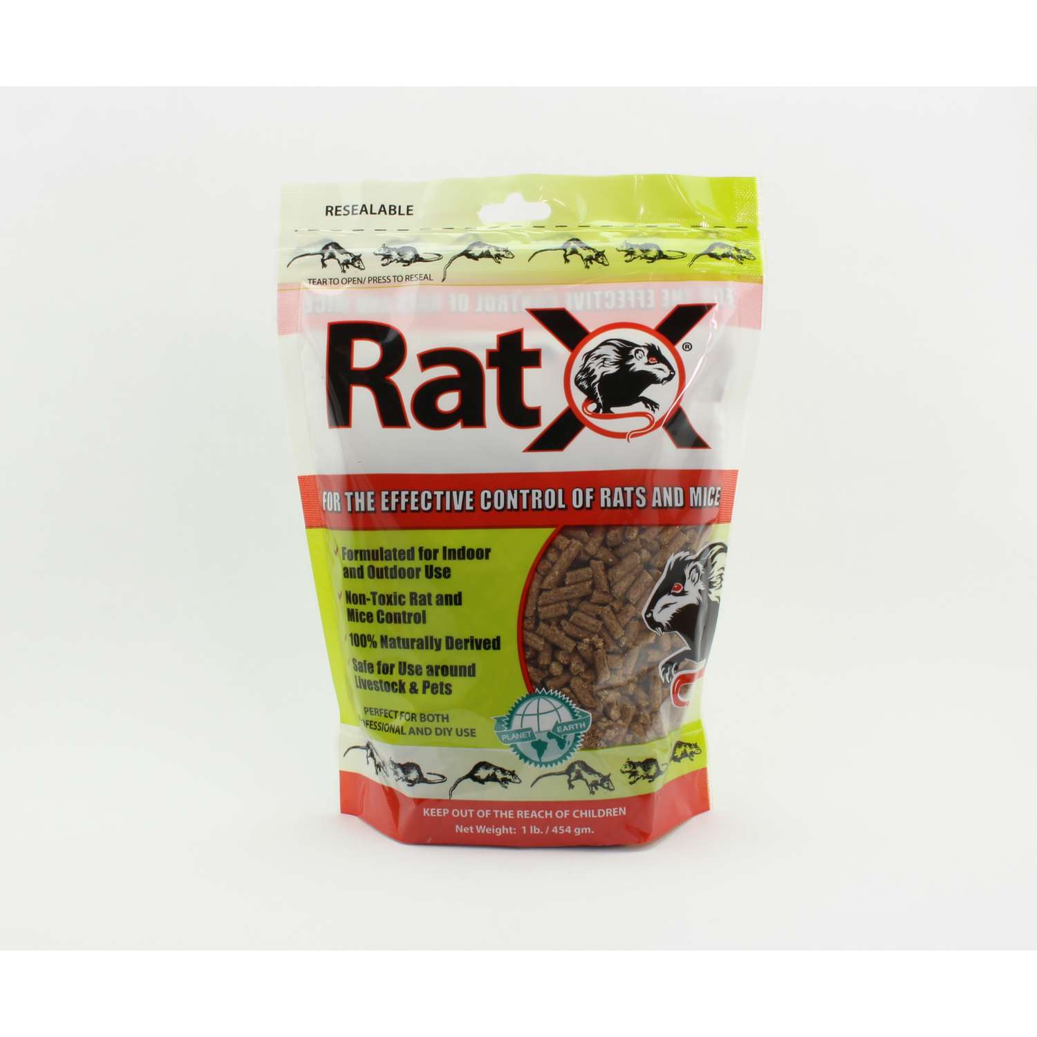 RatX Non-Toxic Bait Pellets For Mice and Rats 1 lb. 1 pk - Ace Hardware