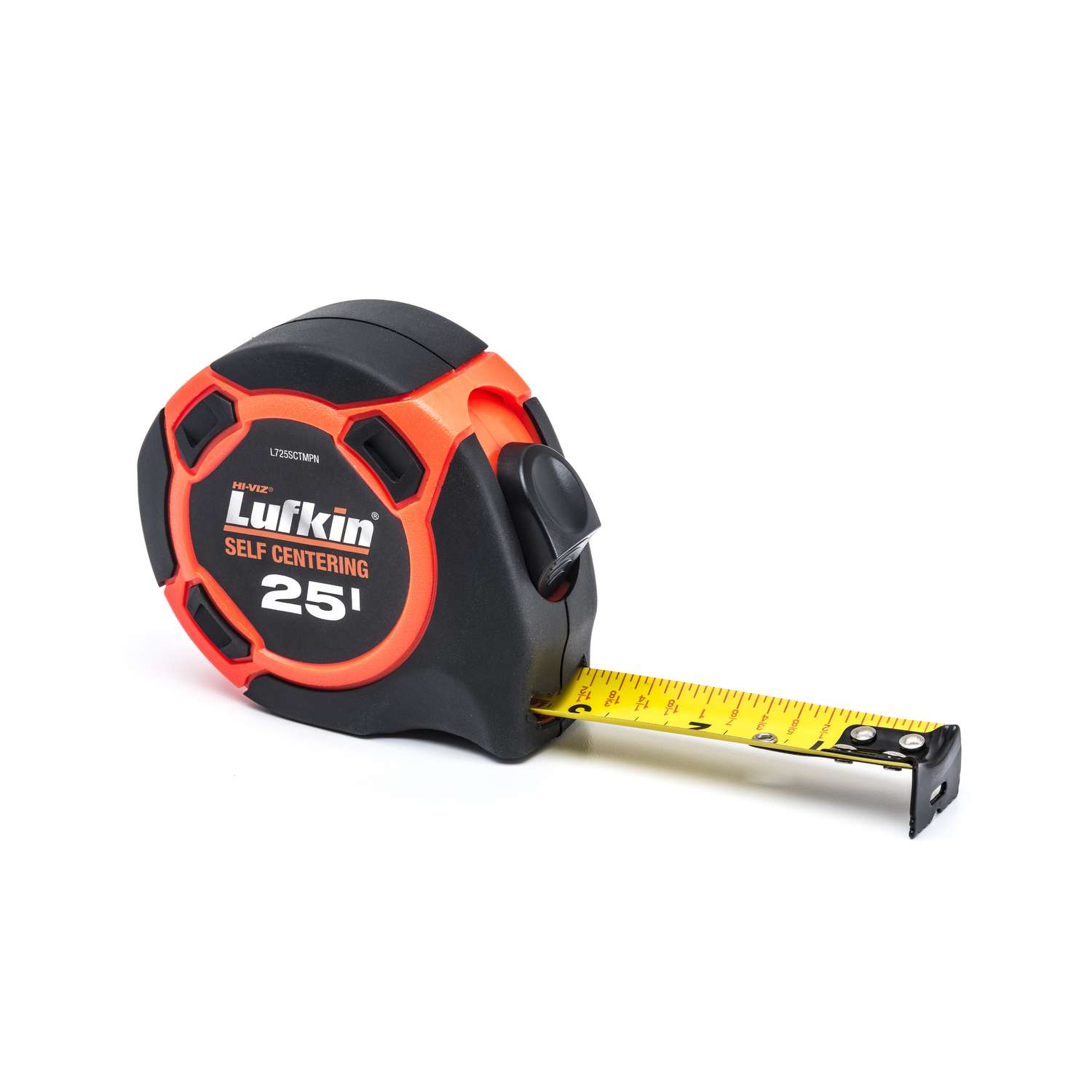 Lufkin 700 Series 25 ft. L x 1 in. W Self Centering Tape Measure Orange ...