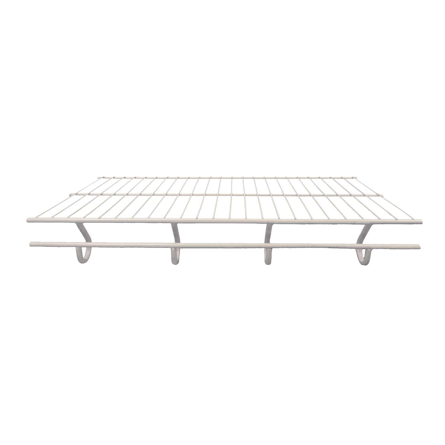 Organized Living 12 in. W X 144 in. L Steel Open Slide Hanging Shelf ...