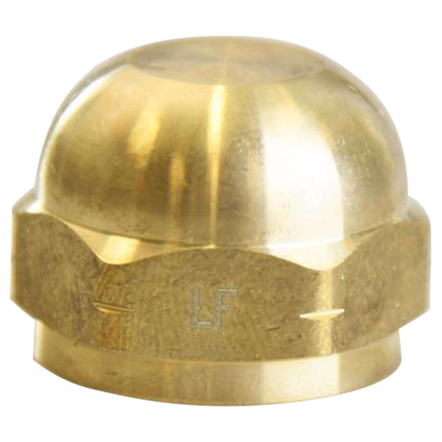 5/8 in. Flare Brass Cap - Ace Hardware