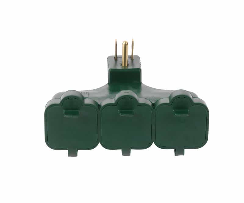 Ace Grounded 3 outlets Triple Outlet Adapter Surge Protection 1 pk ...