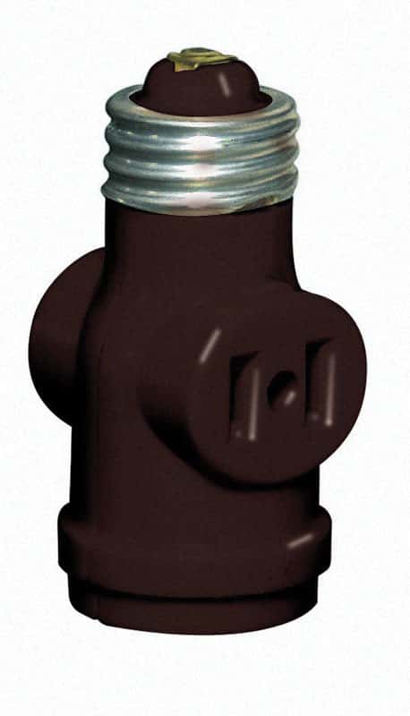 Leviton Plastic Medium Base Socket Adapter 1 pk - Ace Hardware
