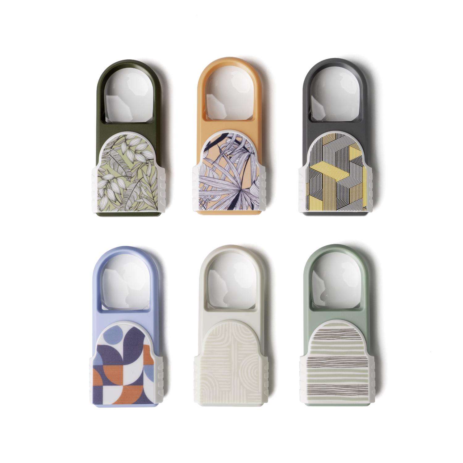 Optimum Optical Rectangle 5 Times LED Magnifying Glass Mfr# OPTSLD ...