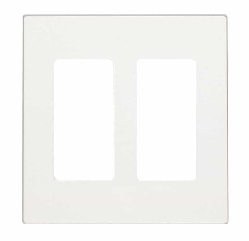 Leviton White 2 gang Polycarbonate GFCI/Rocker Wall Plate 1 each - Ace ...