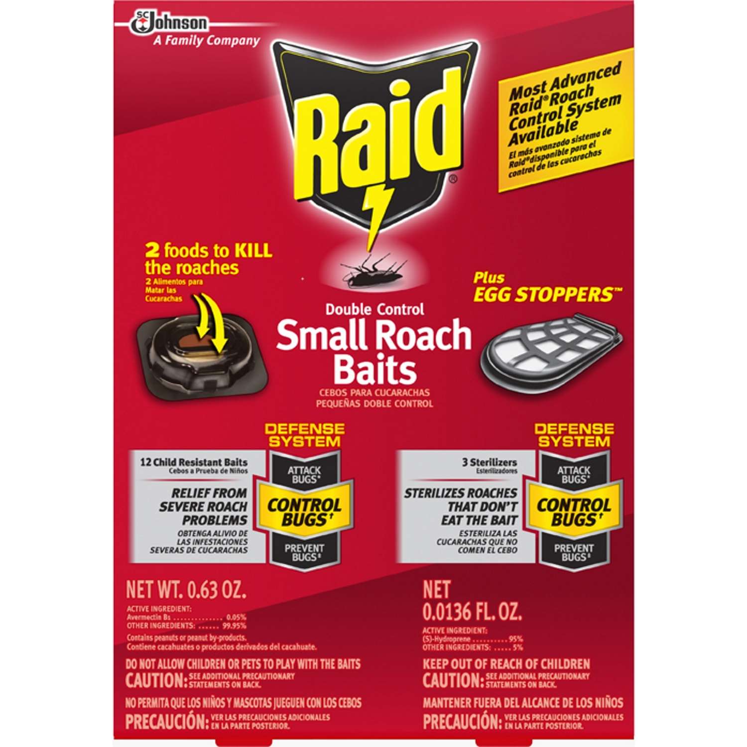 Raid Roach Killer Solid 0.63 oz - Ace Hardware