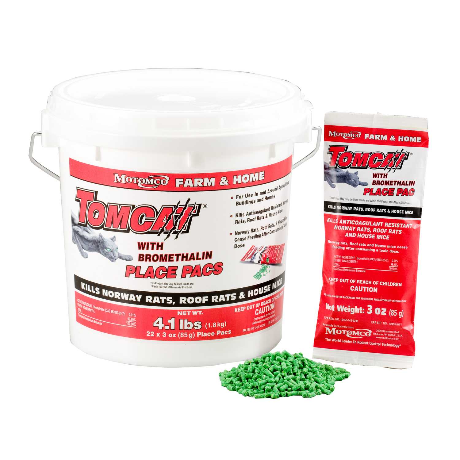 Tomcat Bait For Mice and Rats 1 pk - Ace Hardware