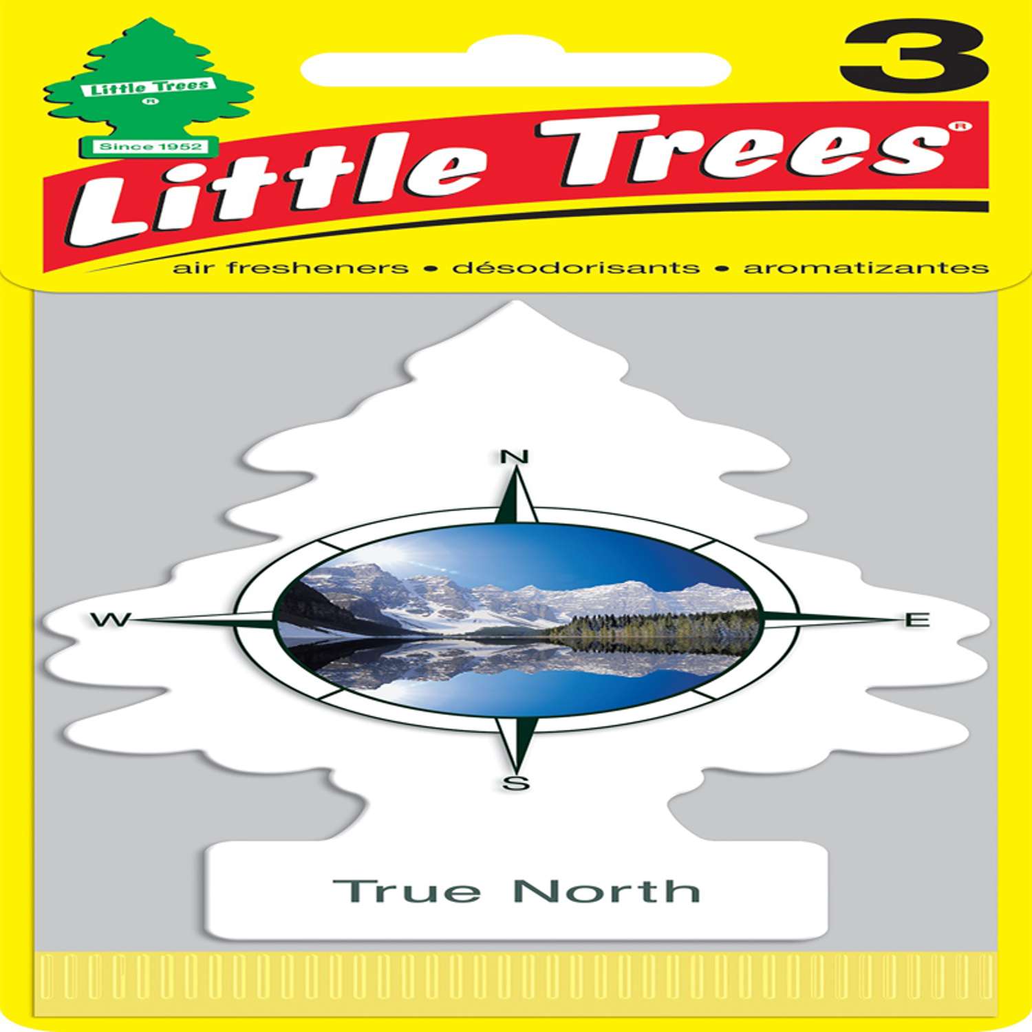 Little Trees True North Scent Car Air Freshener Solid 3 pk Mfr# U3S ...