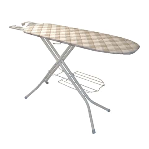 Polder 38 in. H X 15 in. W Ironing Board with Iron Rest Pad Included ...
