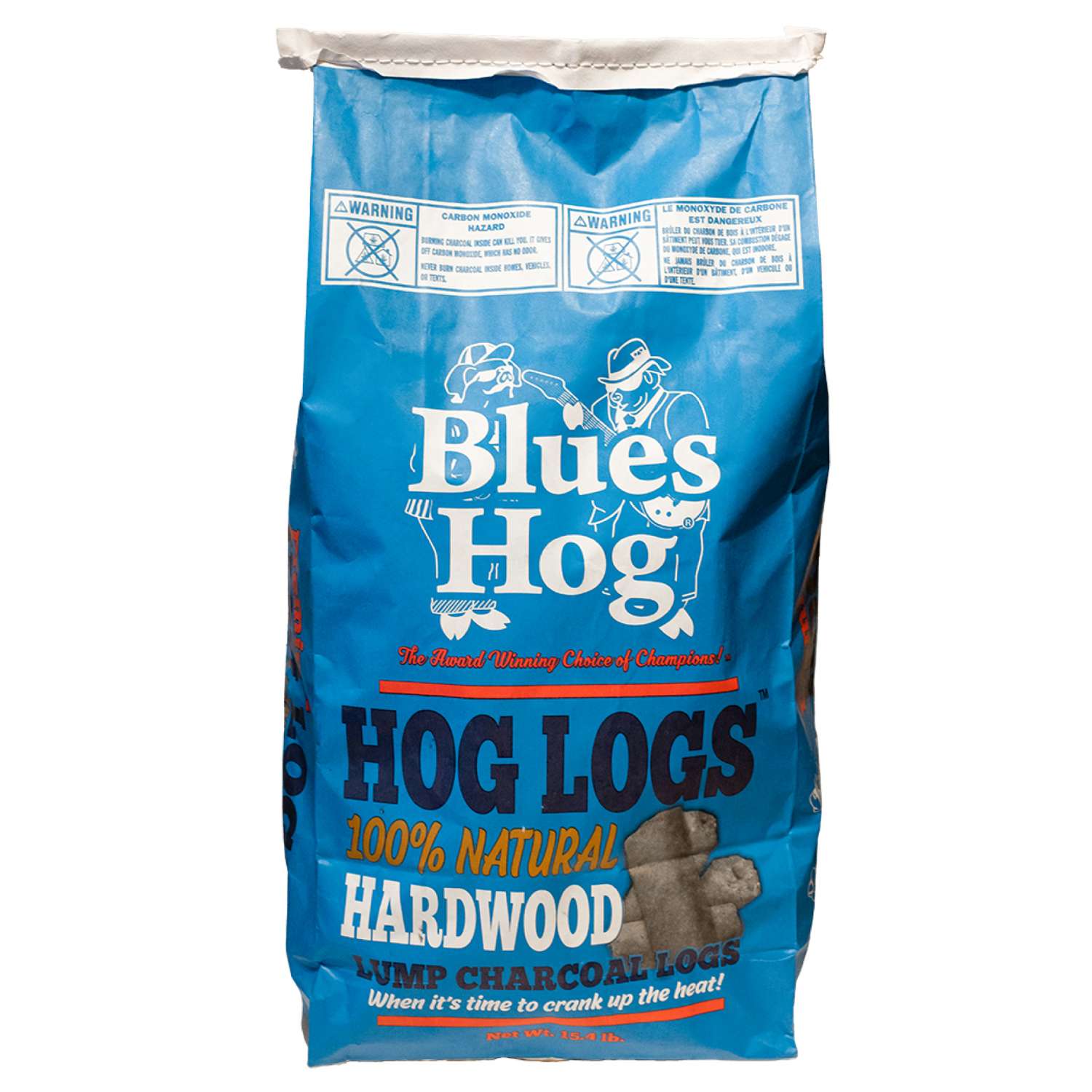 Blues Hog Hog Logs All Natural Hardwood Lump Charcoal 15.4 lb - Ace ...