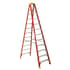 Werner 12 ft. H X 33.88 in. W Fiberglass Step Ladder Type IA 300 lb ...