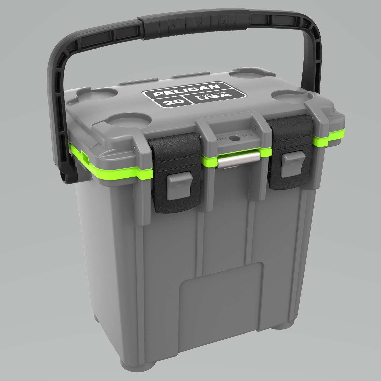 Pelican Elite Gray/Green 20 qt Cooler - Ace Hardware