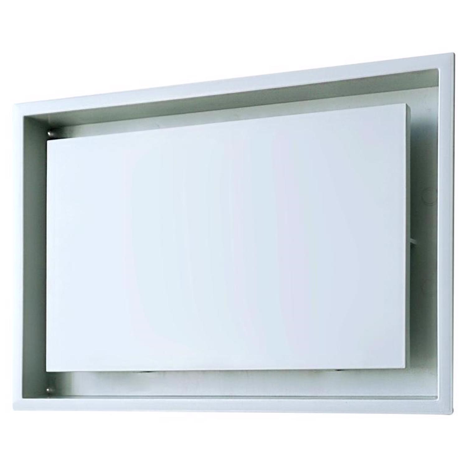 Fittes Aria Vent 10-3/4 in. H X 14-15/16 in. W Satin White ABS Plastic ...