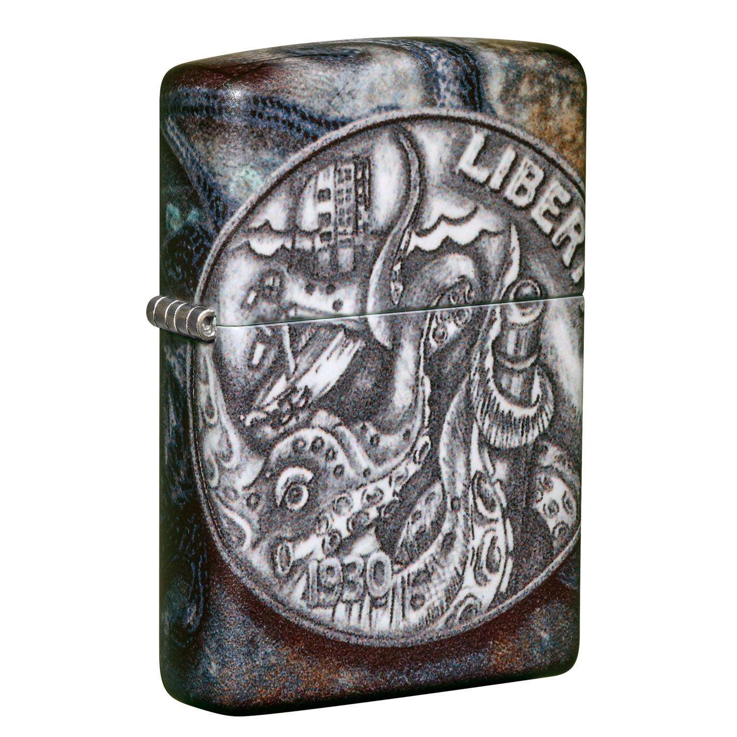 Zippo Multicolored Pirate Coin Lighter 1 pk - Ace Hardware
