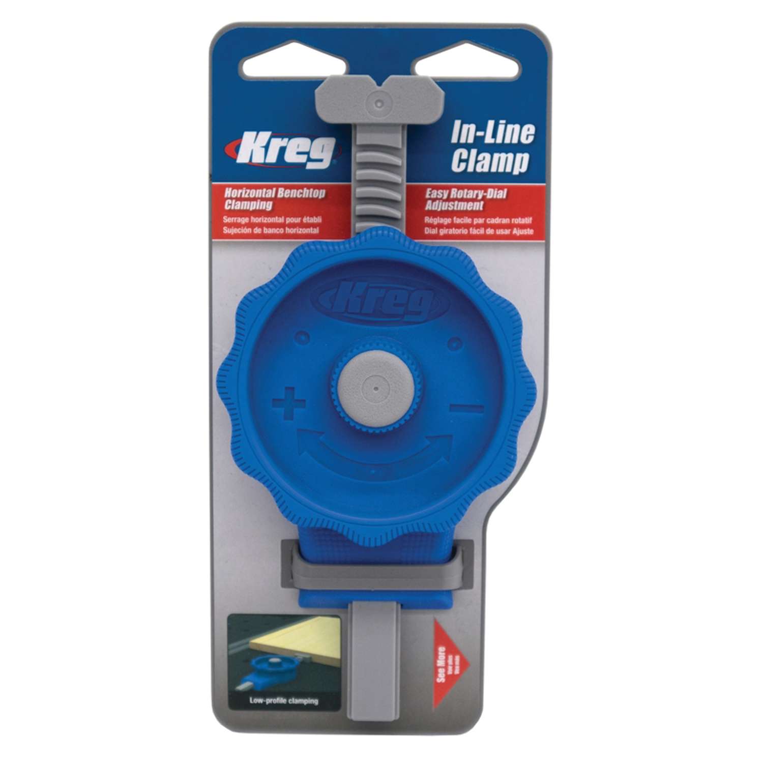 Kreg 4-3/4 in. In-Line Clamp 250 lb 1 pc Mfr# KBCIC - Ace Hardware