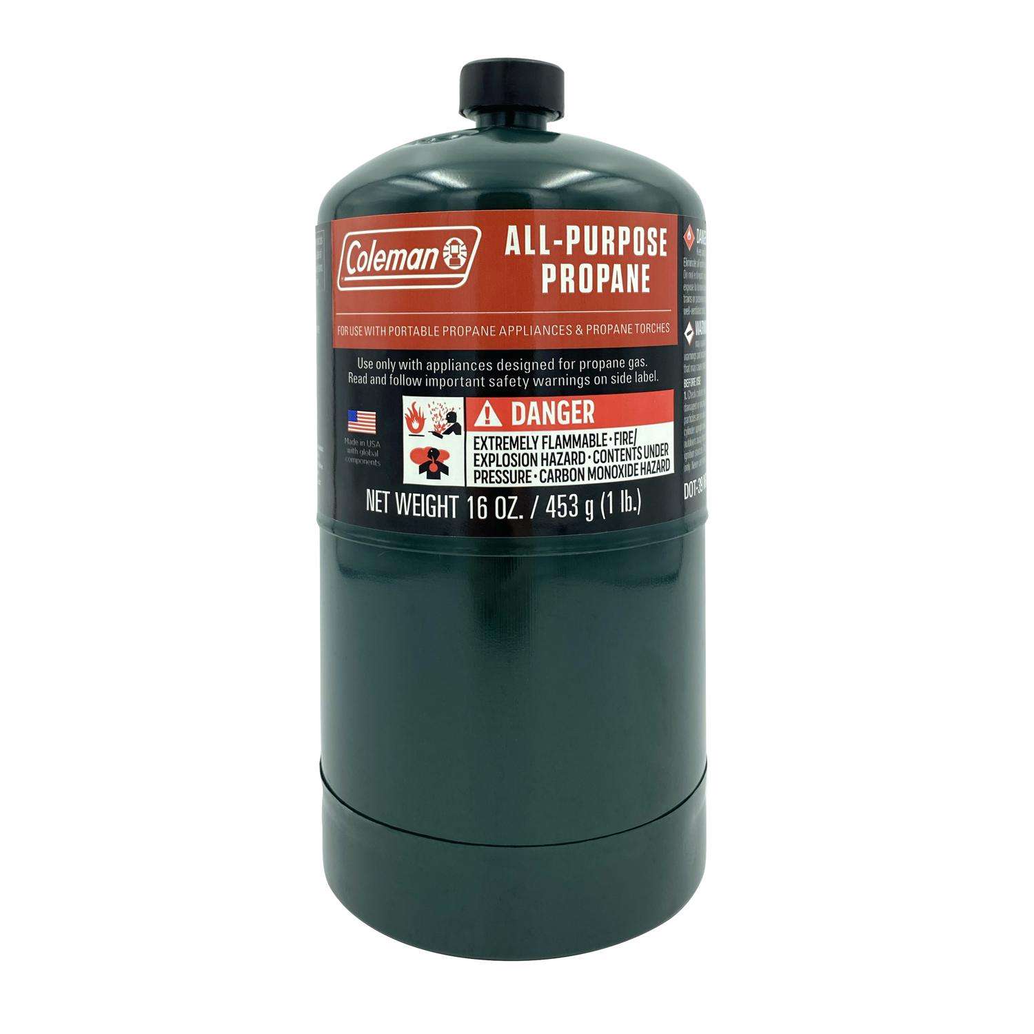 Coleman 16oz Pre-filled Steel Propane Cylinder - Ace Hardware
