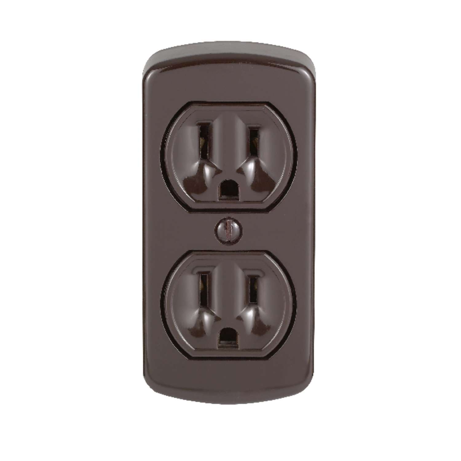 Leviton 15 amps Brown Outlet 5-15R 1 pk - Ace Hardware