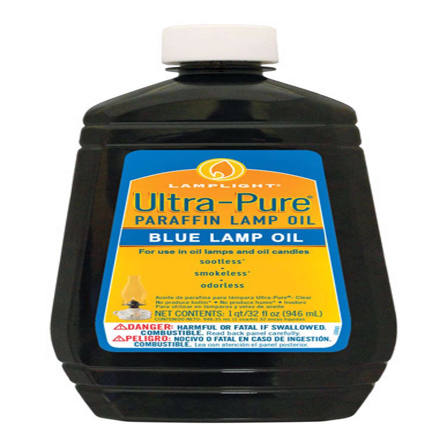 Lamplight Farms Ultra Pure Clean Burn Lamp Oil Blue 32 oz - Ace Hardware