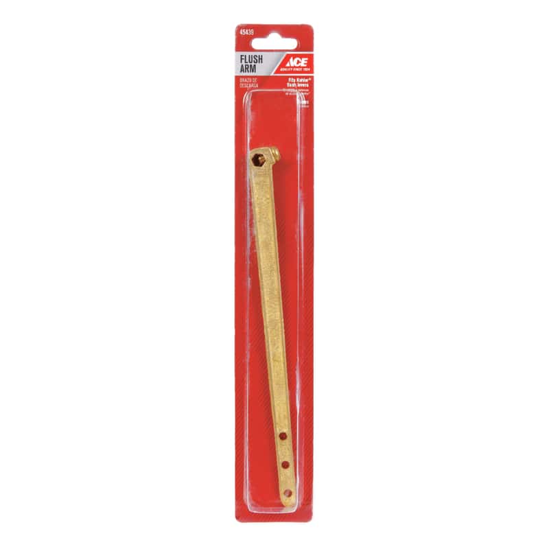 Ace Flush Arm Gold Brass - Ace Hardware